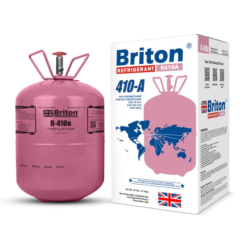Briton Refrigerant Gases – General Cool Air Conditioners