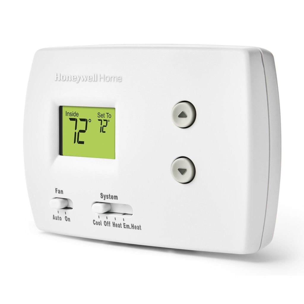 DIGITAL NON-PROGRAMMABLE HEAT-COOL PUMP Honeywell THERMOSTAT – General ...
